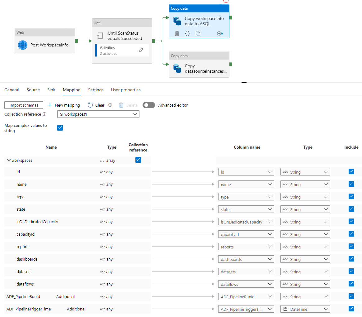 Extracting Power BI metadata with Data Factory (part 1) – justB smart