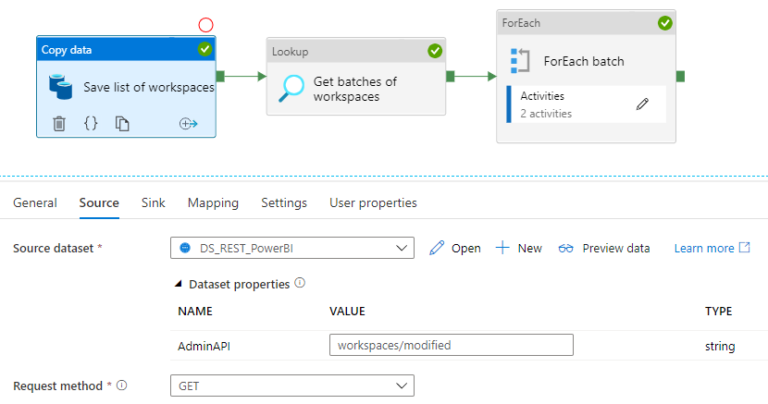 Extracting Power BI metadata with Data Factory (part 1) – justB smart